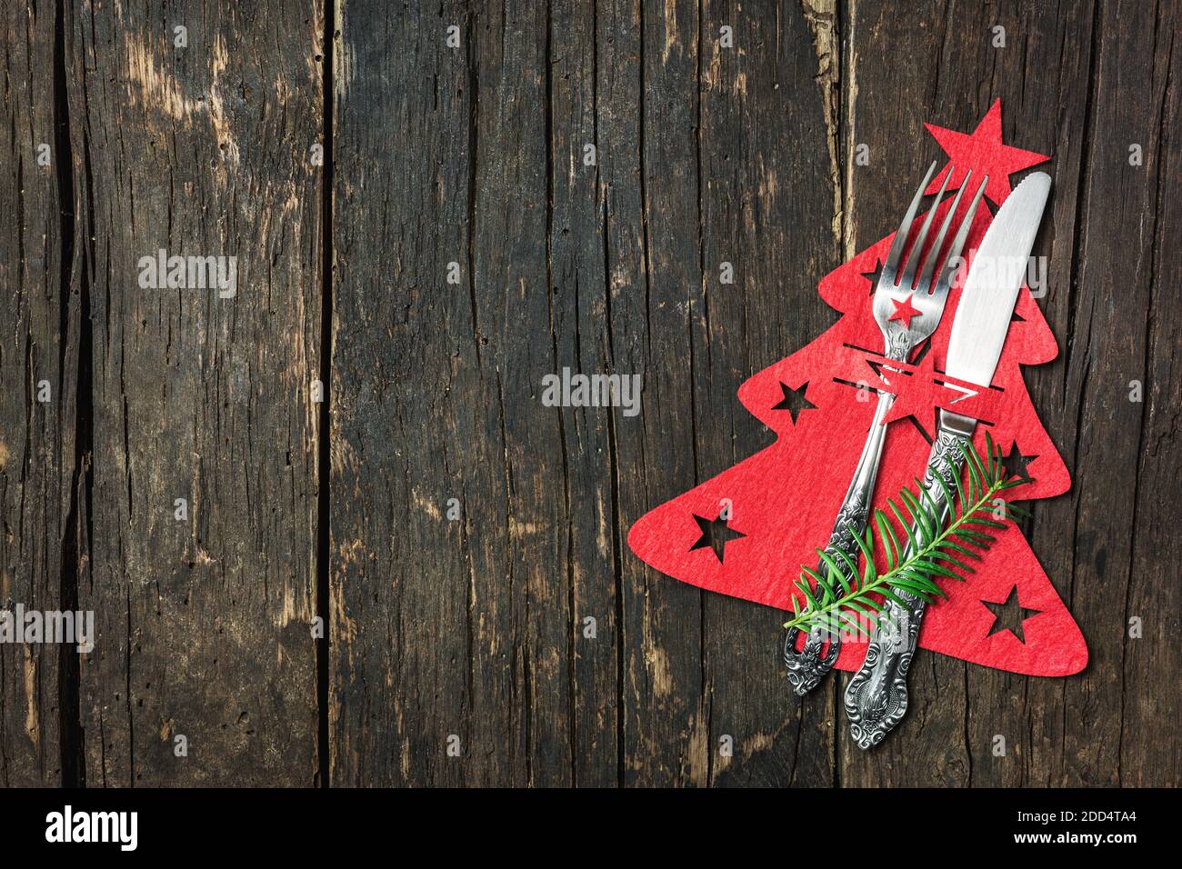Christmas winter table setting hi-res stock photography and images - Alamy