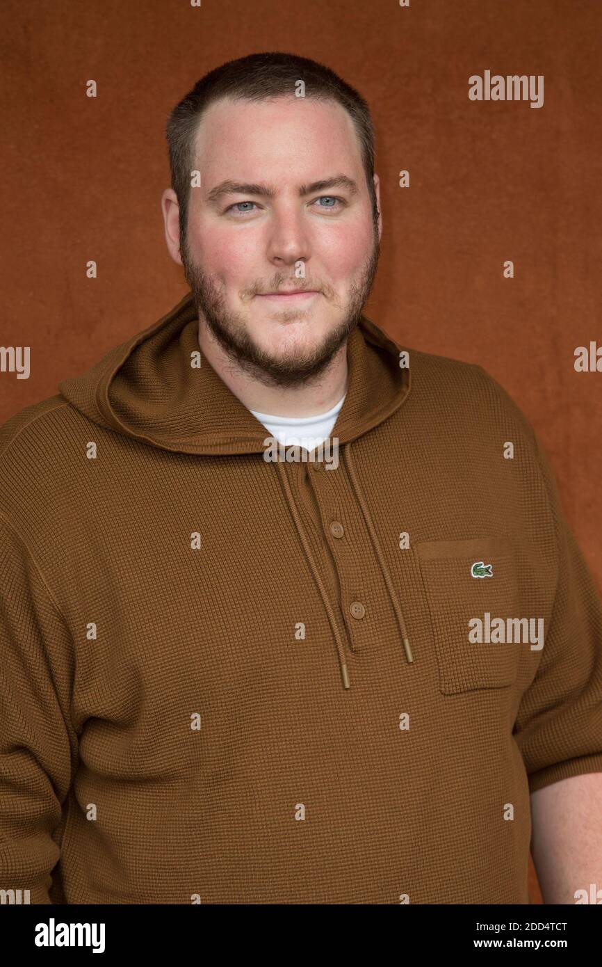 Igor Gotesman at village during French Tennis Open at Roland-Garros ...