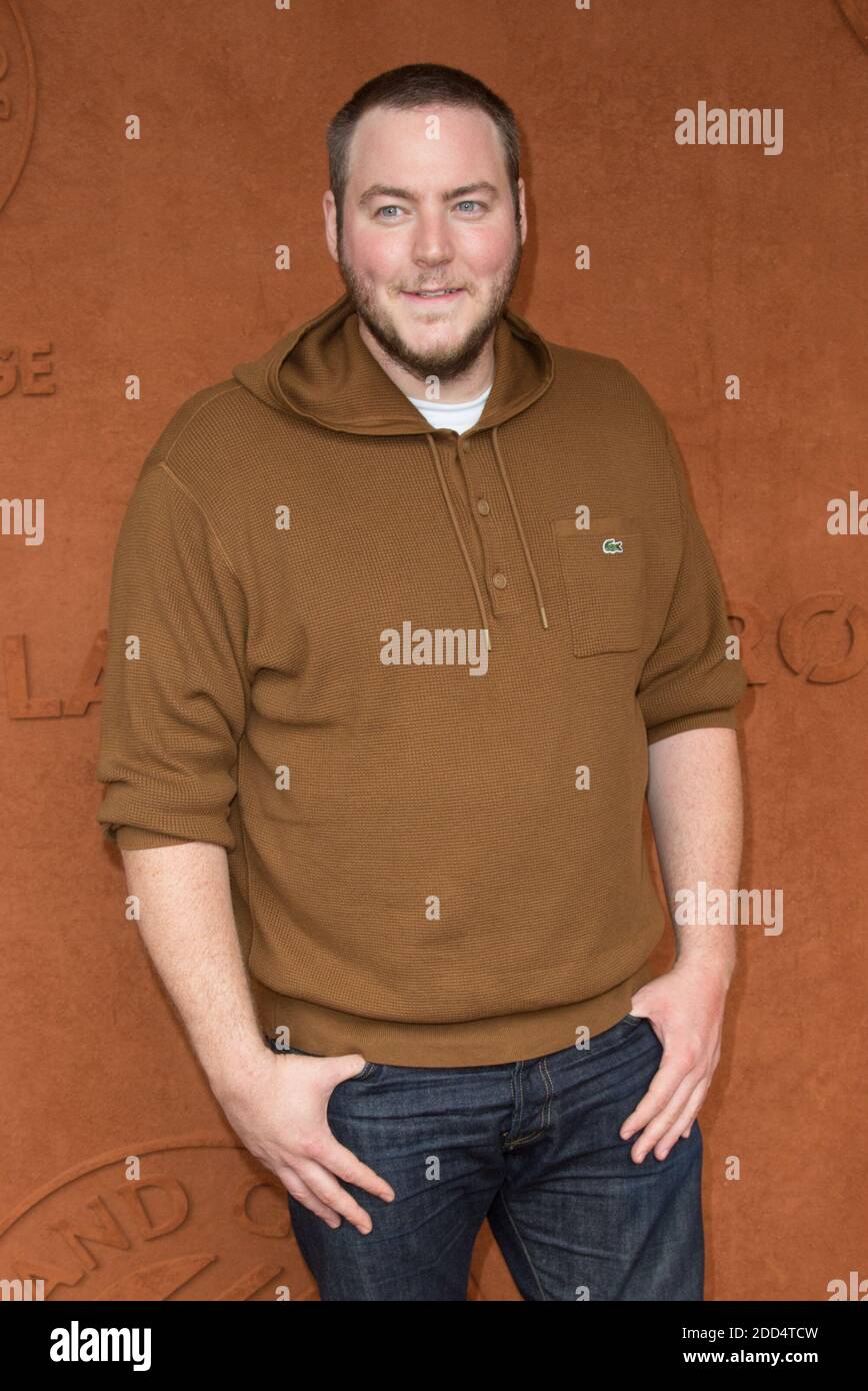 Igor Gotesman at village during French Tennis Open at Roland-Garros ...