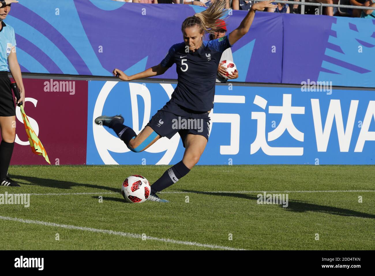 France's Julie Piga during the 2018 FIFA World Cup Under 20 Women ...