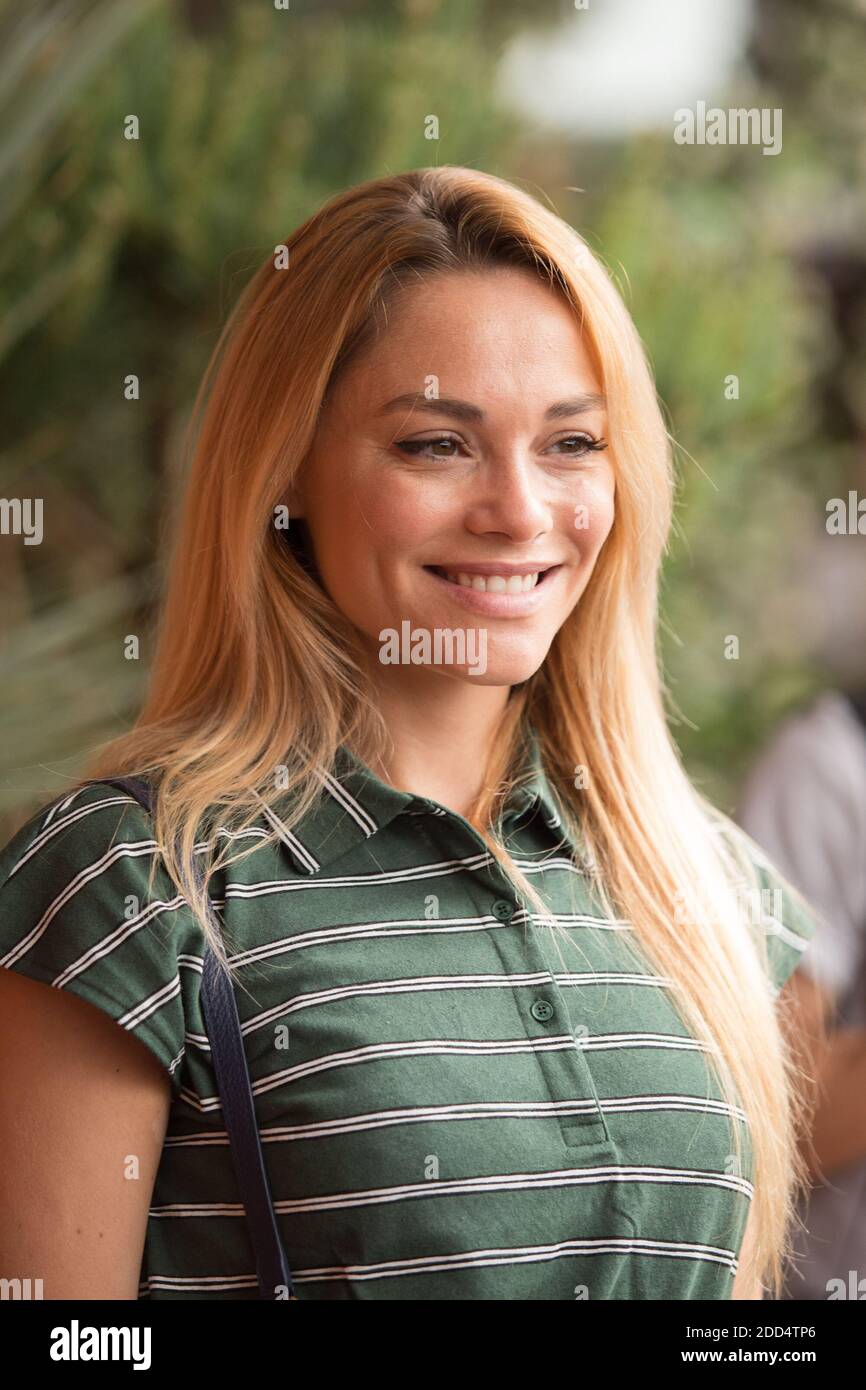 Joy Esther at village during French Tennis Open at Roland-Garros arena ...