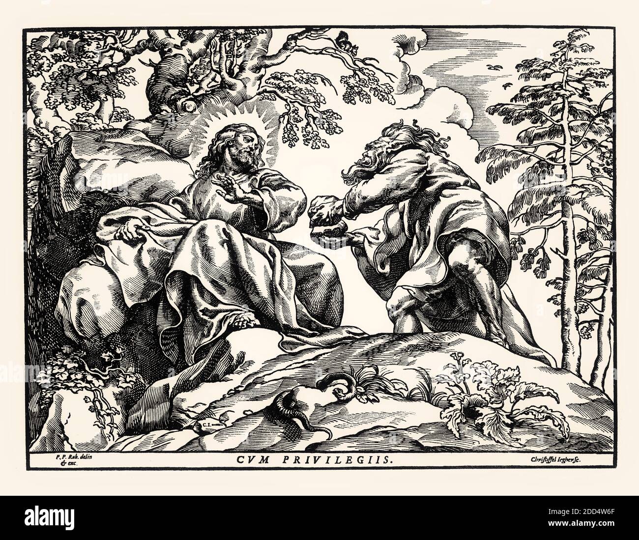 Temptation of christ hi-res stock photography and images - Alamy