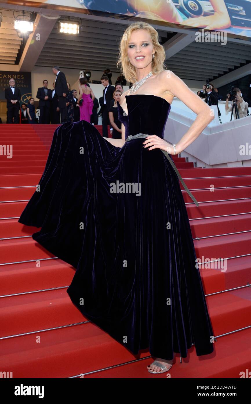 Eva Herzigova attending the Les Eternels Premiere held at the Palais ...