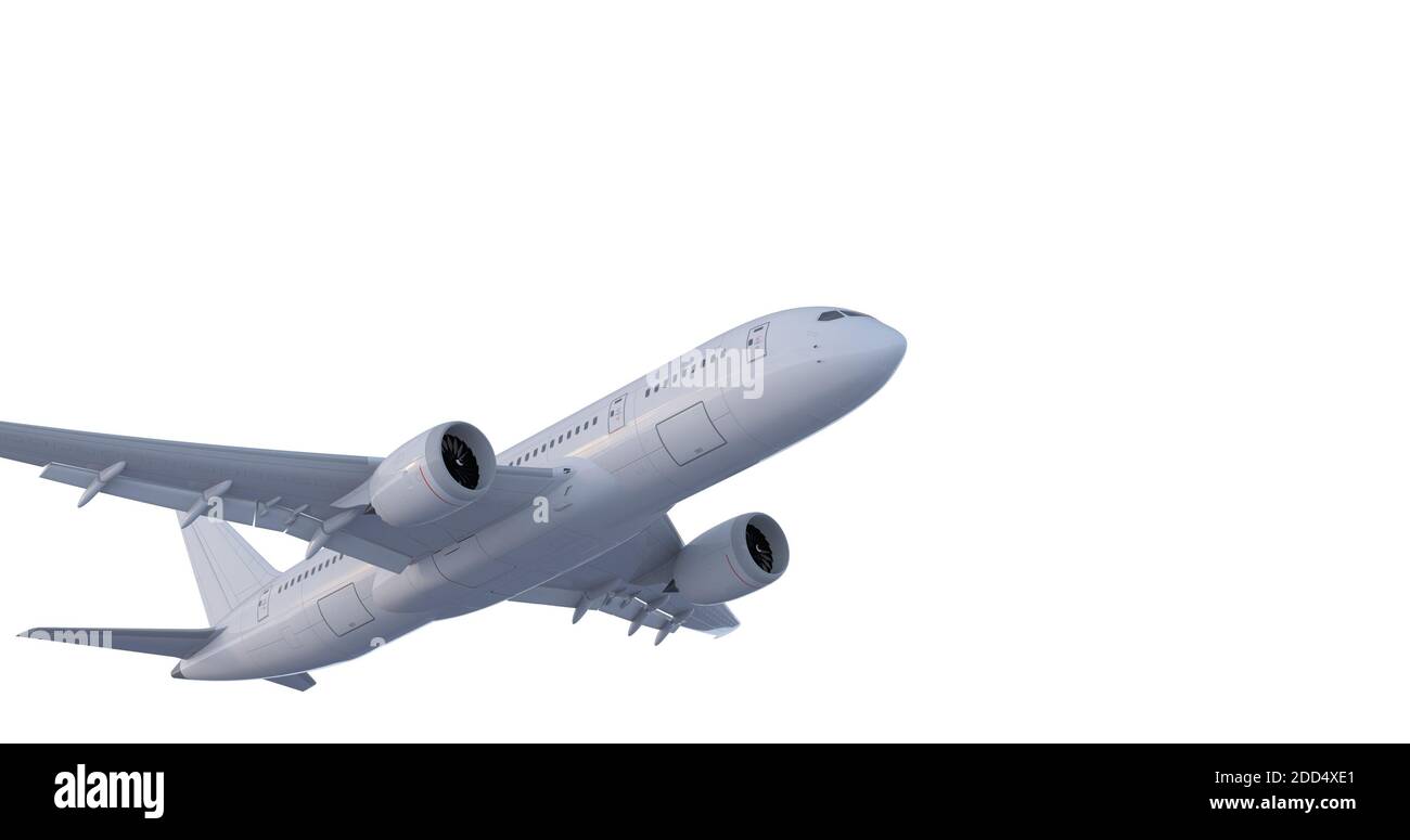 Arriving jet Cut Out Stock Images & Pictures - Alamy