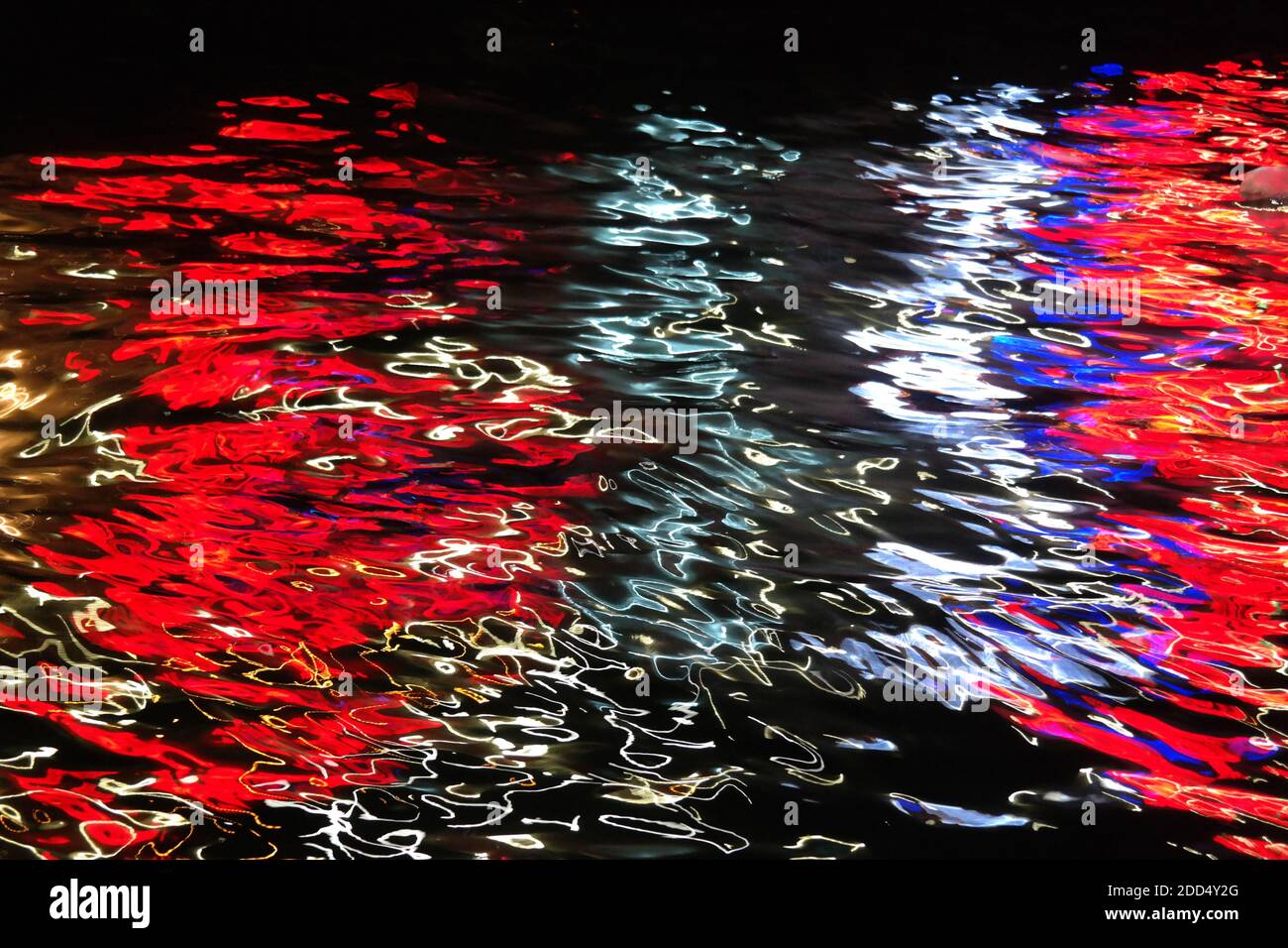 Reflection on water. Abstract wavy background. Background with waves ...