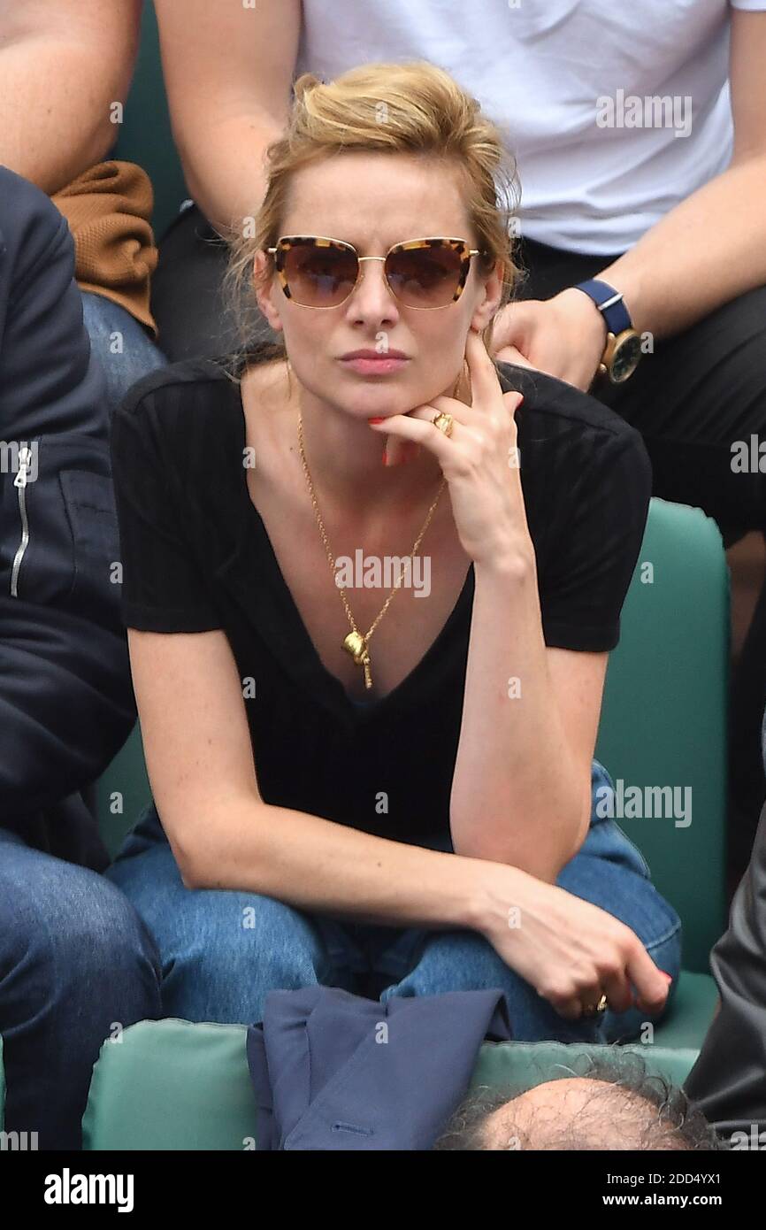 Actress Charlie Bruneau attends the 2018 French Open - Day Eleven at ...
