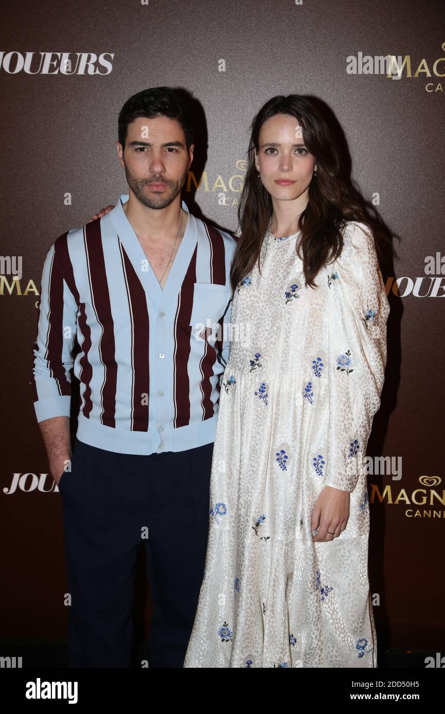 Tahar Rahim and Stacy Martin attending Joueurs Party held at Plage ...