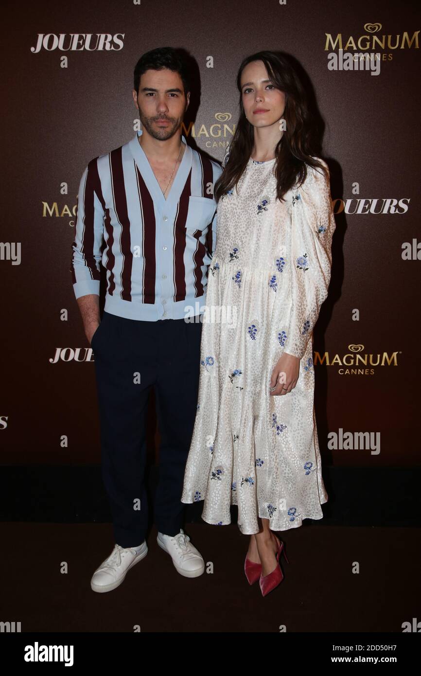 Tahar Rahim and Stacy Martin attending Joueurs Party held at Plage ...
