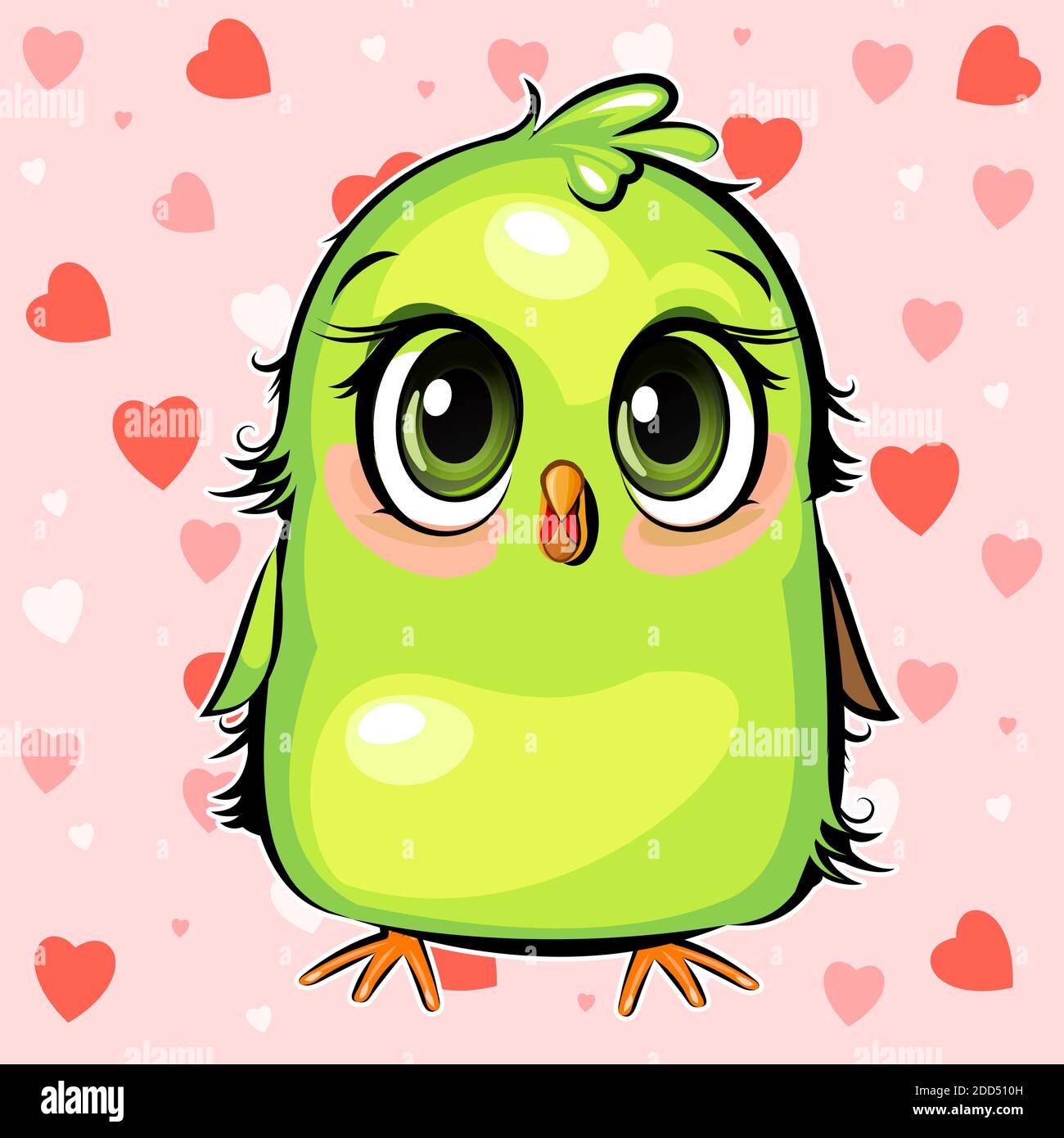 Pink parrot Stock Vector Images - Alamy