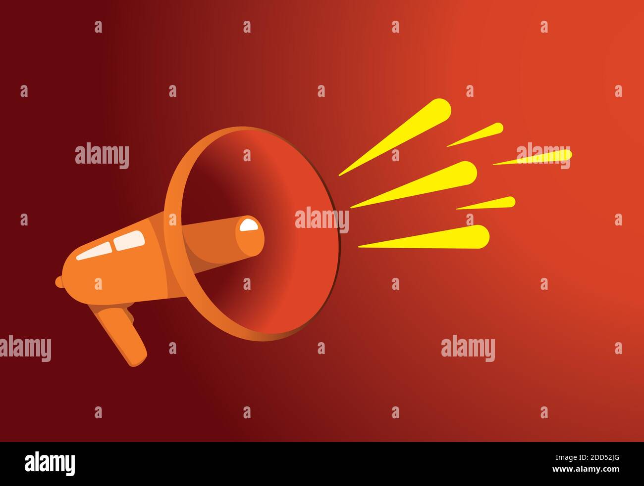 Yellow Bullhorn High Resolution Stock Photography and Images - Alamy
