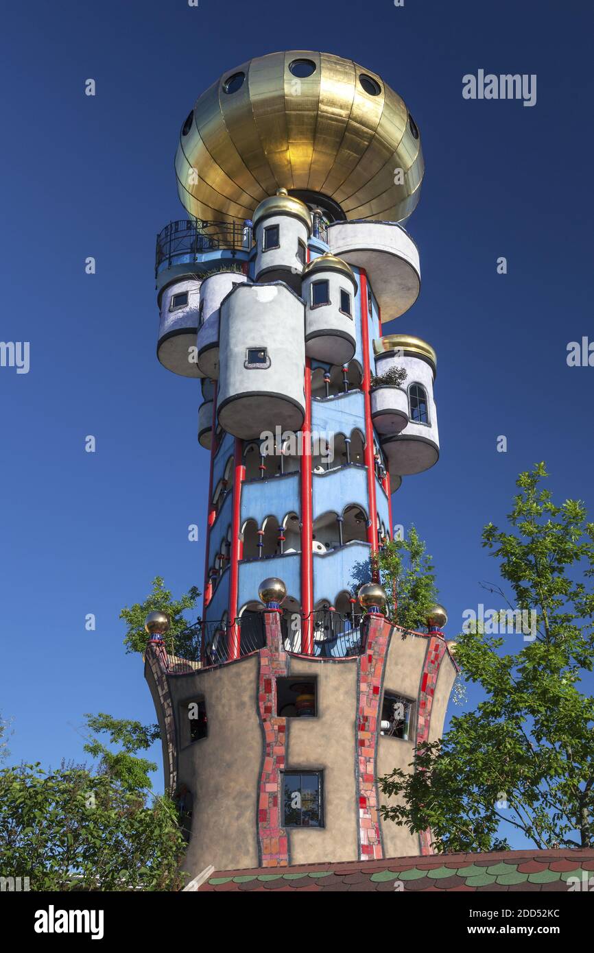 geography / travel, Germany, Bavaria, Abensberg, Kuchlbauer-Turm the ...