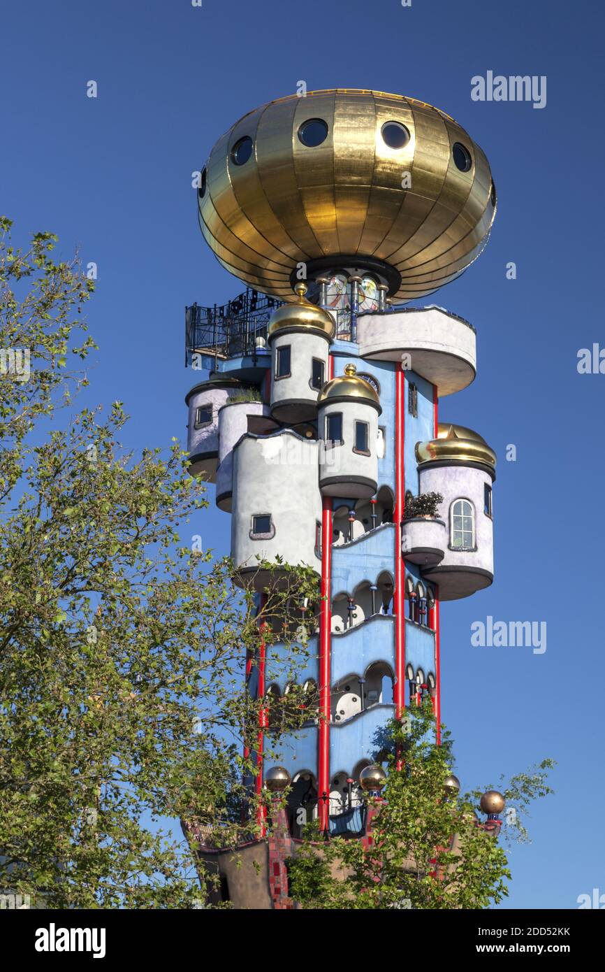 geography / travel, Germany, Bavaria, Abensberg, Kuchlbauer-Turm the ...