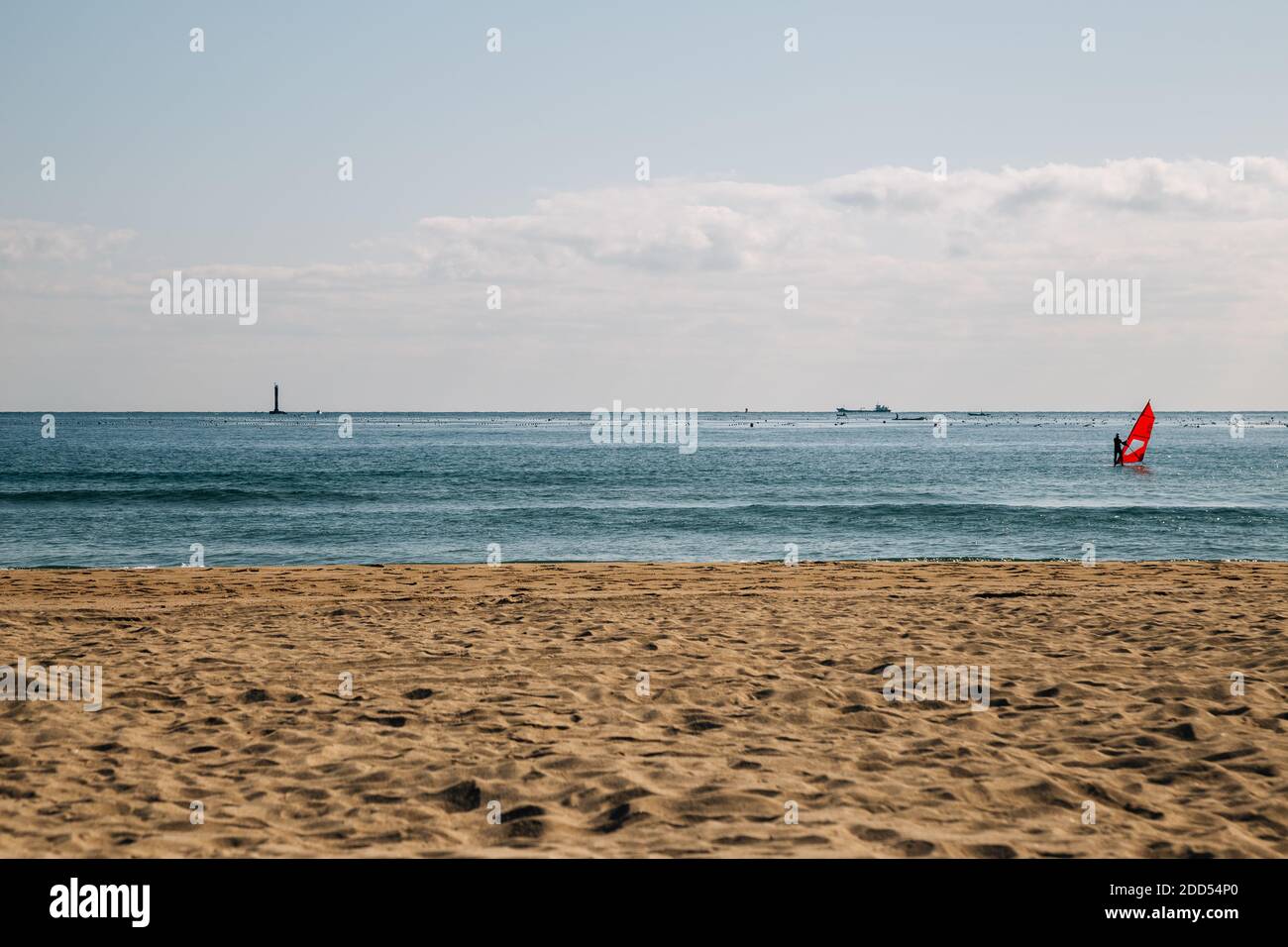 Songjeong sea and sand beach in Busan, Korea Stock Photo - Alamy