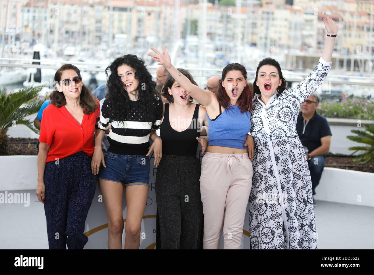 Director Gaya Jiji and actresses Manal Issa, Nathalie Issa, Mariah ...