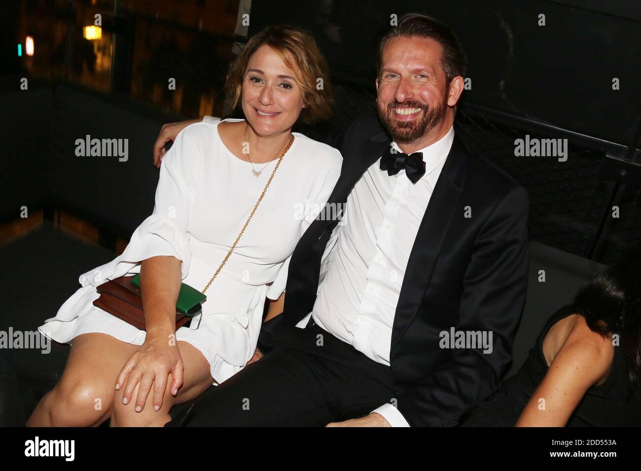 Exclusif - Daniela Lumbroso et Sam Bobino lors du 1er anniversaire des ...