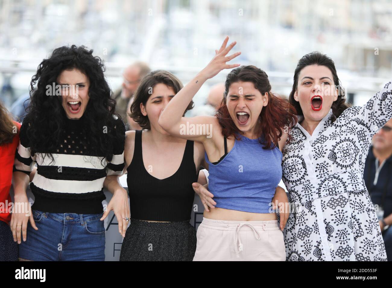 Director Gaya Jiji and actresses Manal Issa, Nathalie Issa, Mariah ...