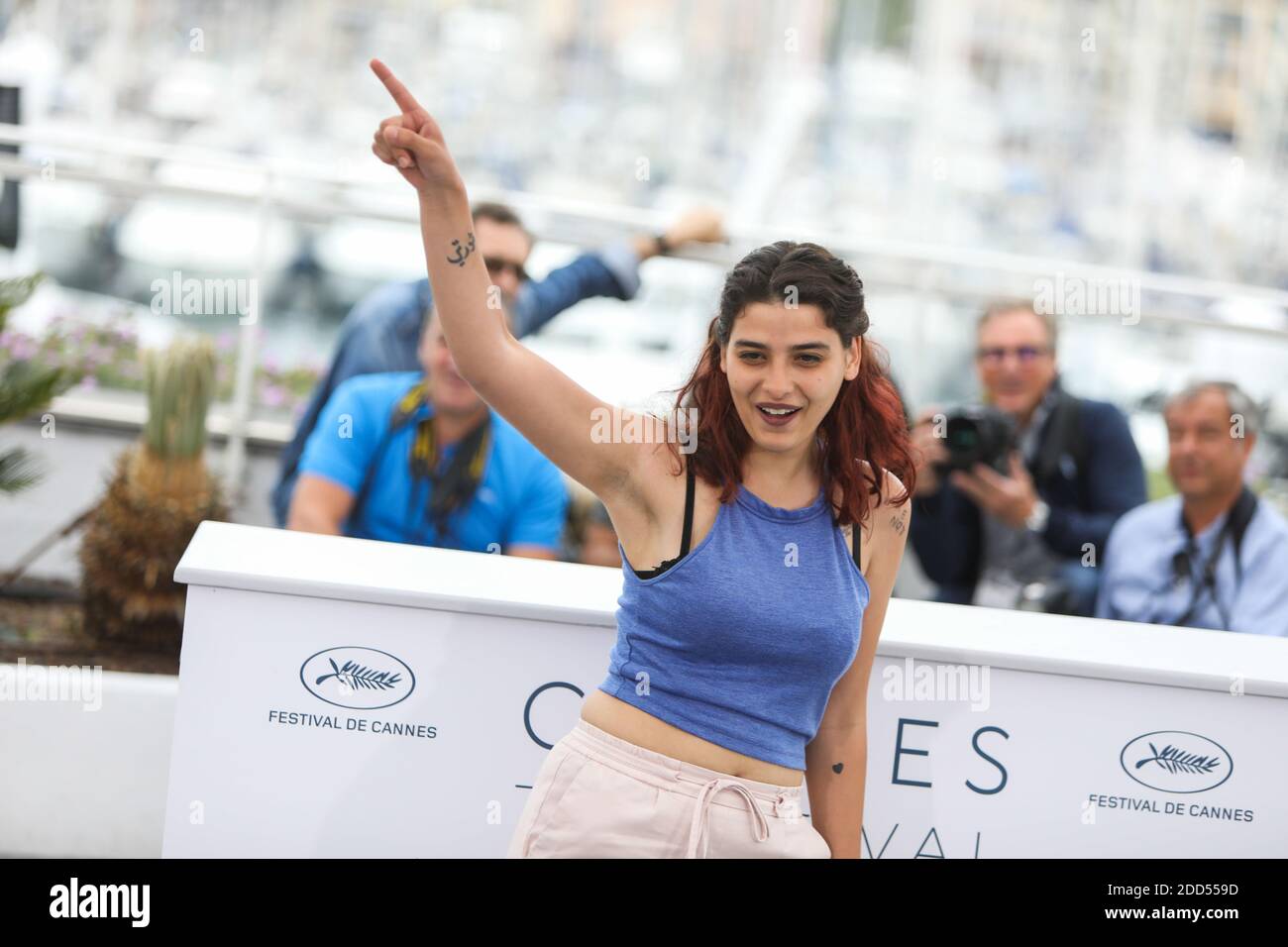 Actress Manal Issa attends the photocall for 'My Favourite Fabric (Mon ...