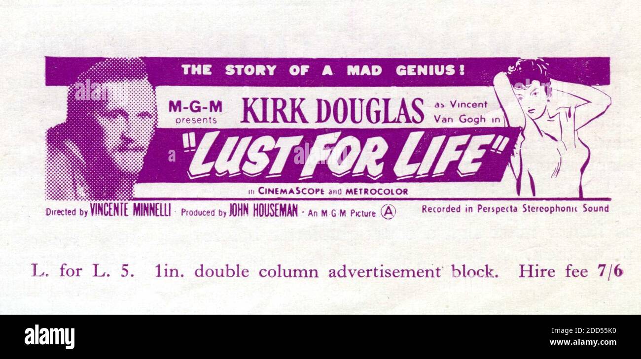 Lust for life kirk hi-res stock photography and images - Alamy