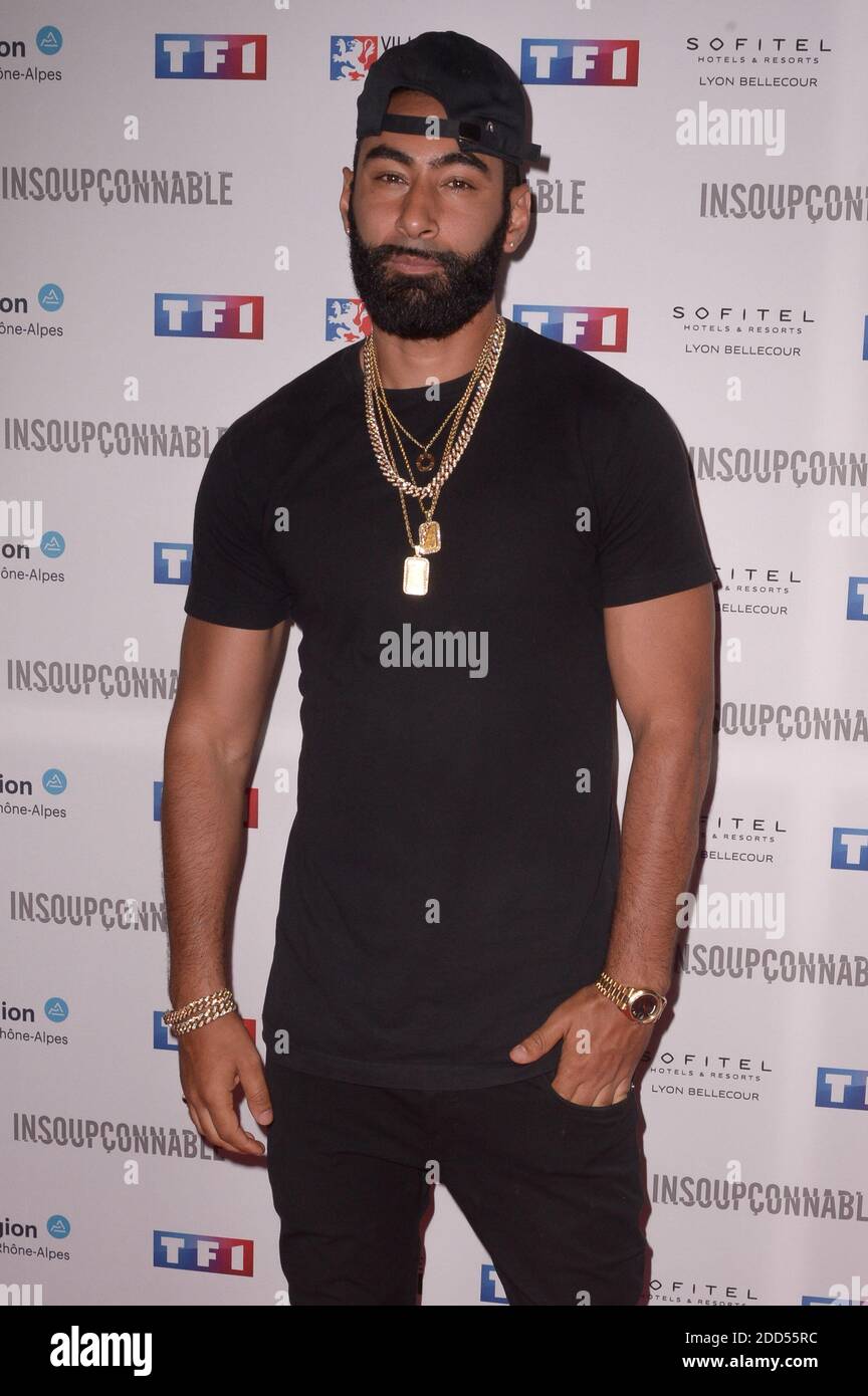 La Fouine lors de l'avant premiere de la serie TF1 Insoupconnable au ...