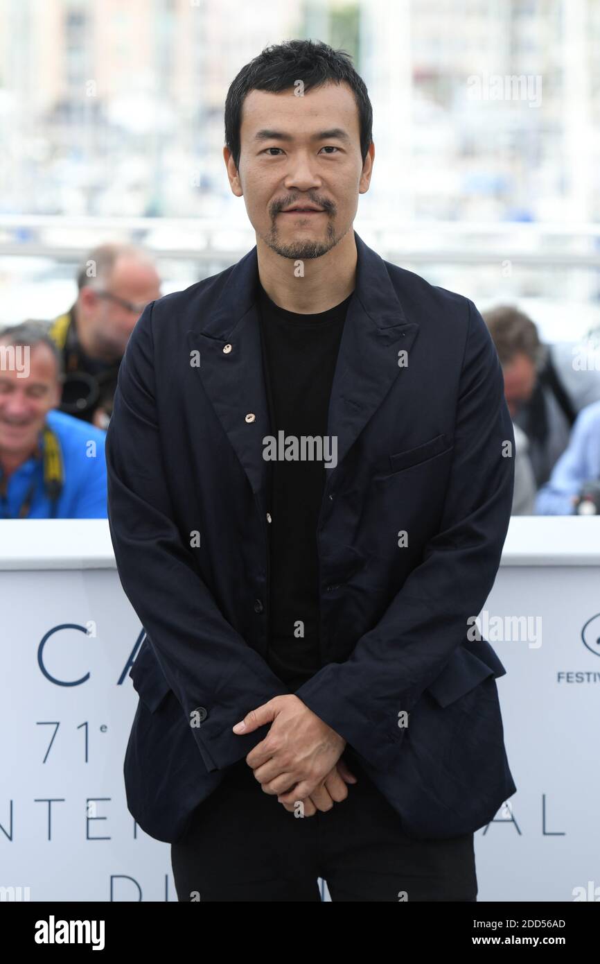 Fan Liao posing at the Les Eternels photocall held at the Palais des ...