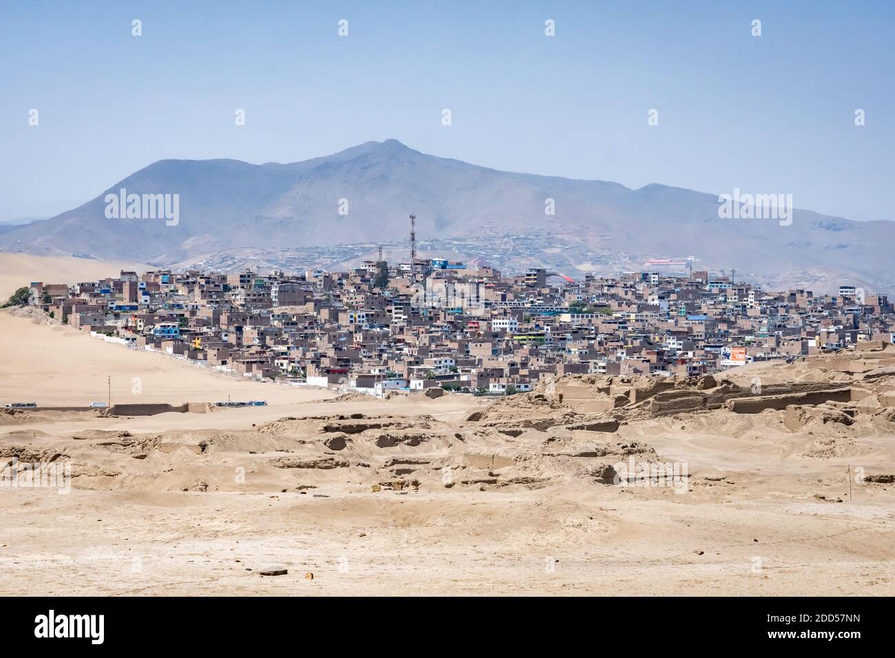 Pachacamac pyramids in Lurin, Peru Stock Photo - Alamy