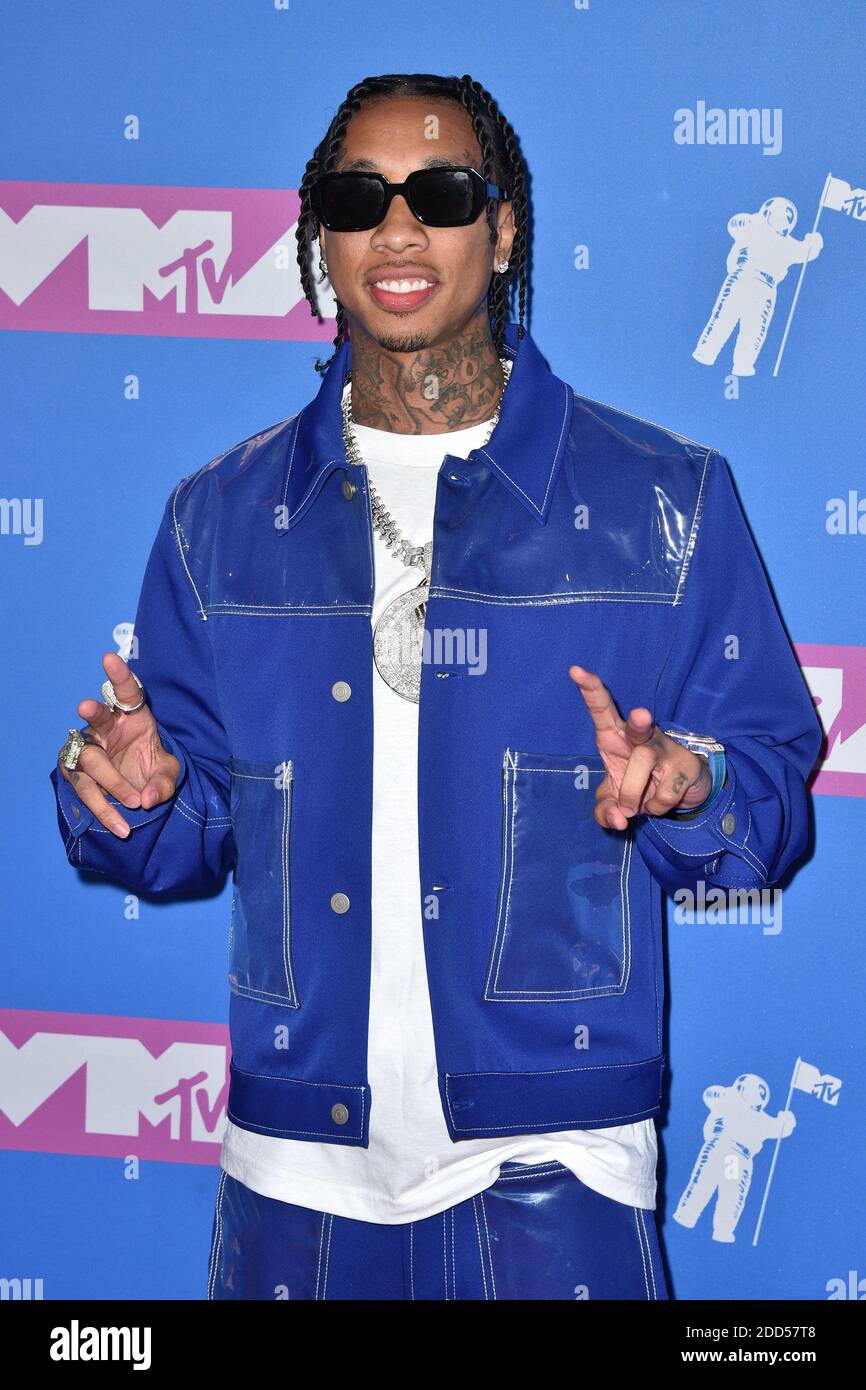 Tyga attends the 2018 MTV Video Music Awards at Radio City Music Hall ...