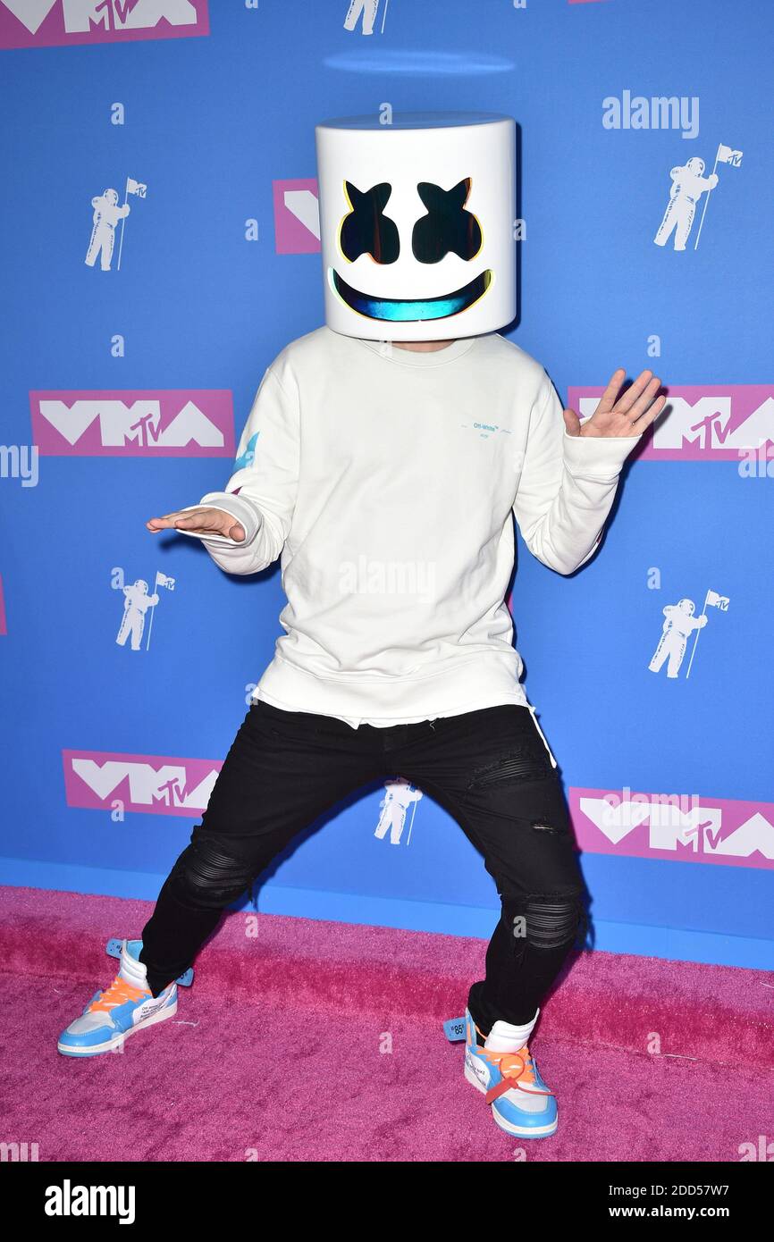 Marshmello attends the 2018 MTV Video Music Awards at Radio City Music ...
