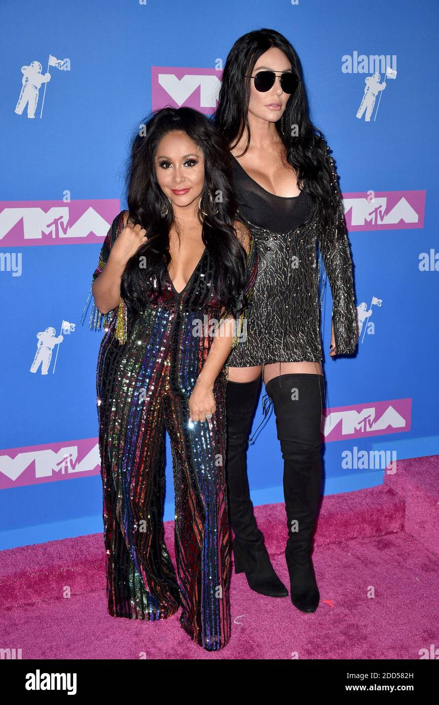 Nicole Polizzi attends the 2018 MTV Video Music Awards at Radio City ...
