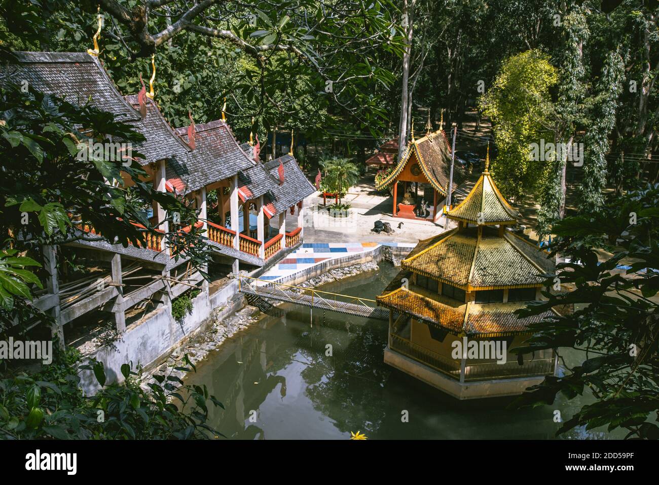 Wat Tham Chiang Dao temple, cave in Chiang Mai province, Thailand Stock ...