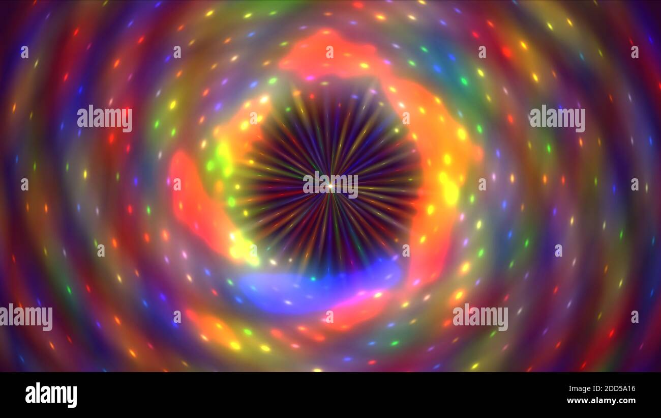 pulses star ray color abstract, render illustration Stock Photo - Alamy
