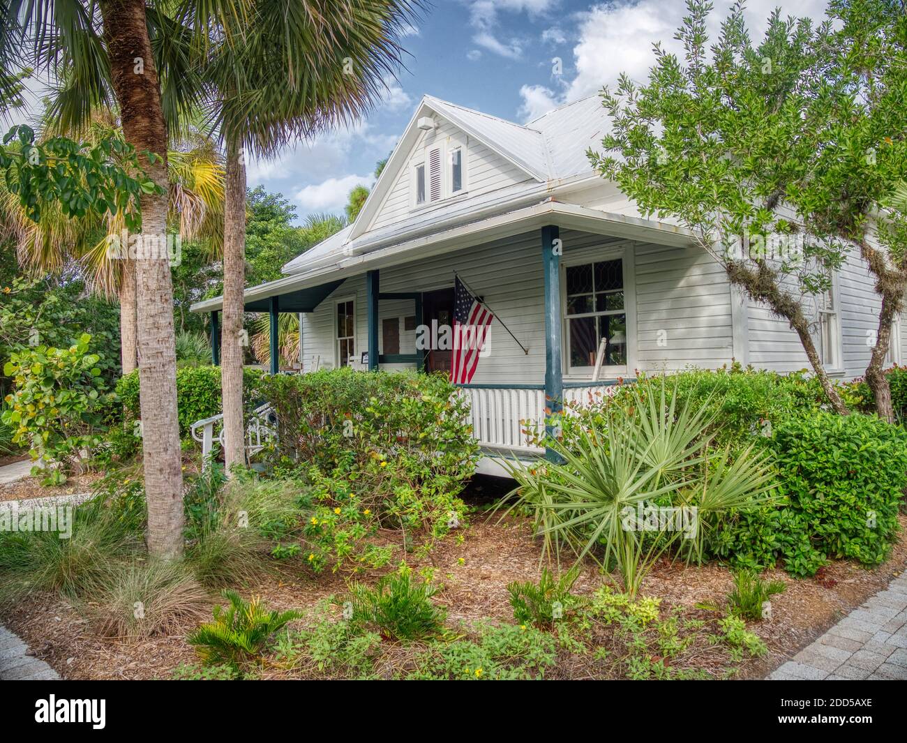 The Rutland House in the Sanibel Historical Museum and Village on ...