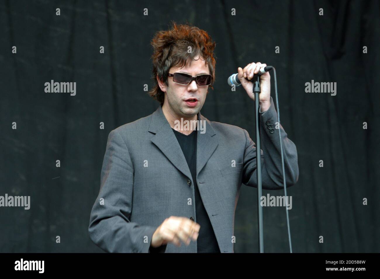 Ian McCulloch and Echo & the Bunnymen performing at the Virgin V ...