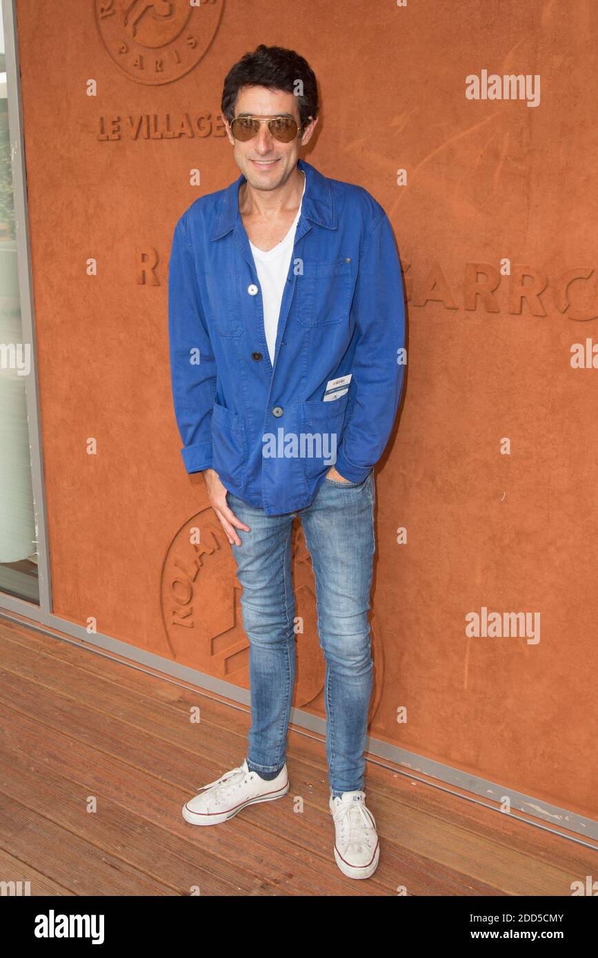 Thomas Misrachi in Village during French Tennis Open at Roland-Garros ...
