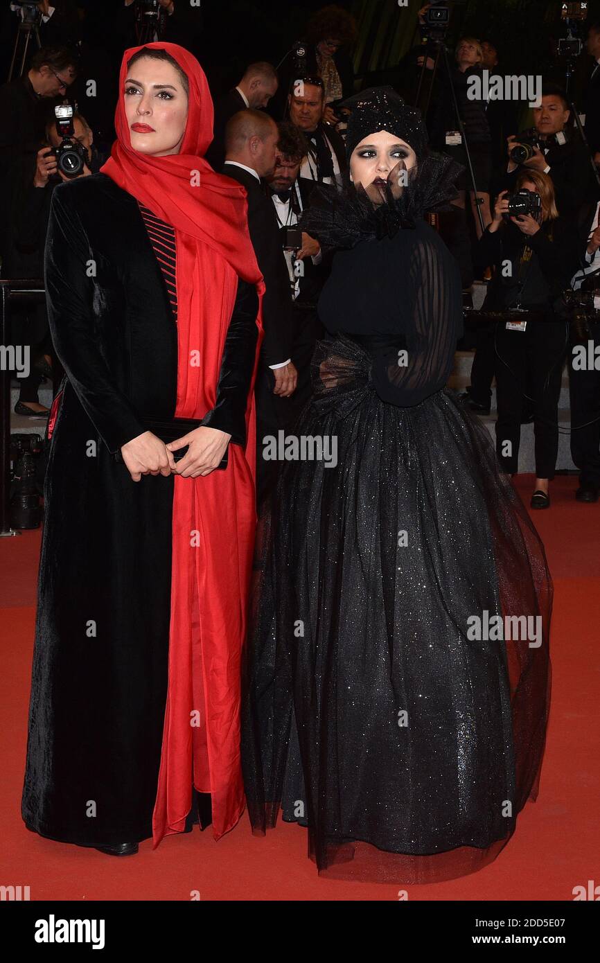 Marzieh Rezaei, Behnaz Jafari attend the 3 Faces screening held at the ...