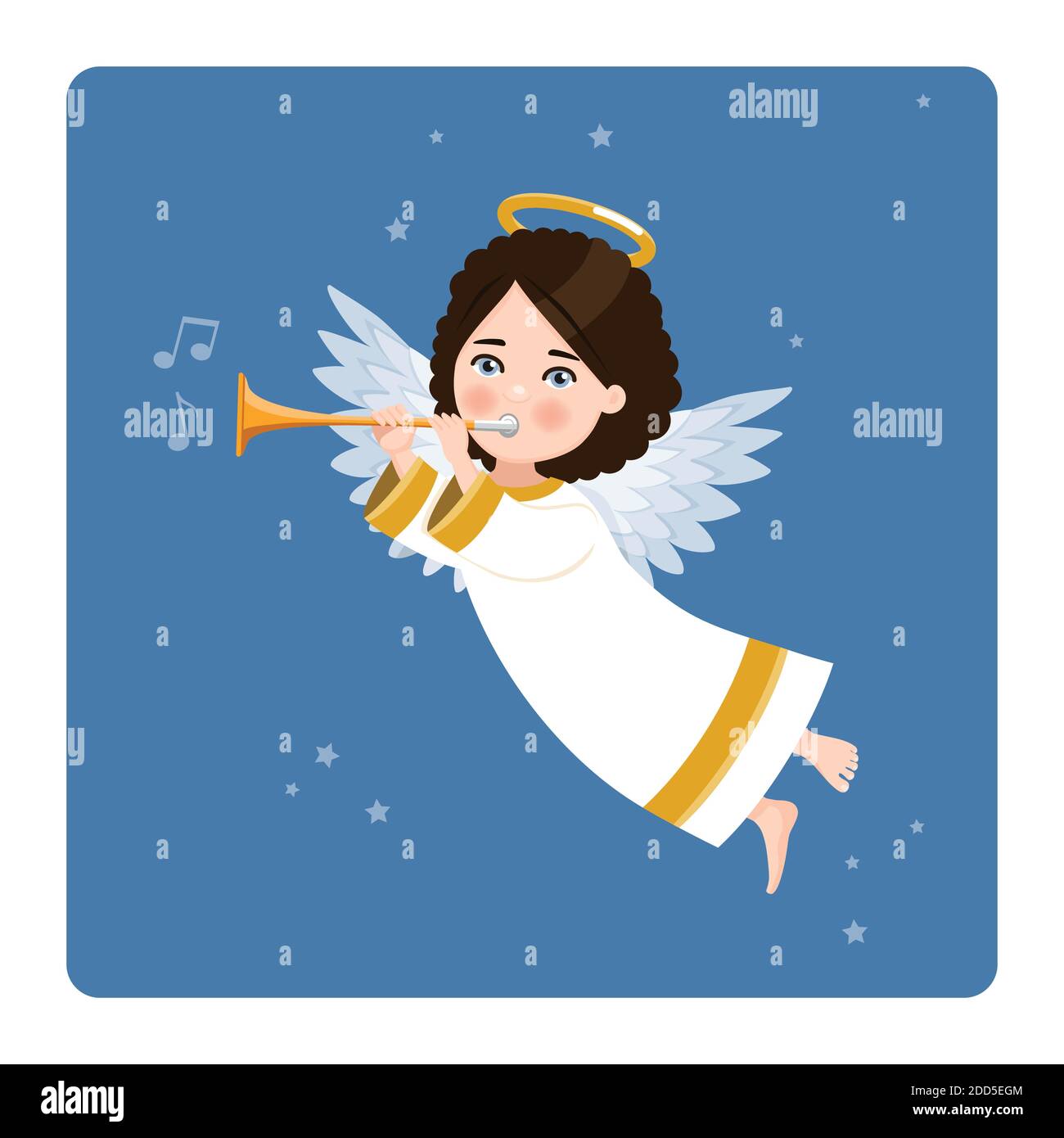 Angel Trumpet Vector