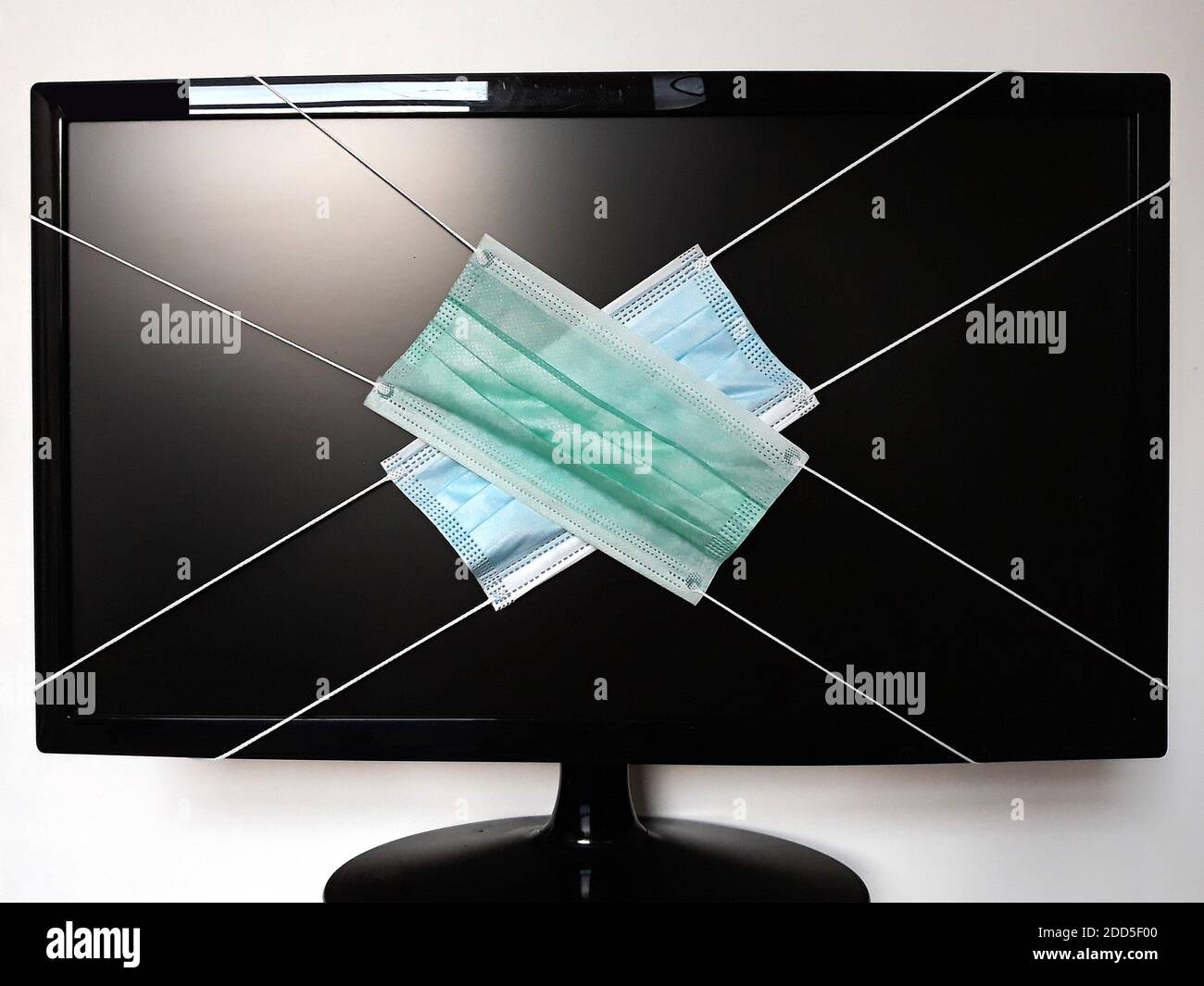 Virus Covid 19 pandemic media masks restriction all public events ...