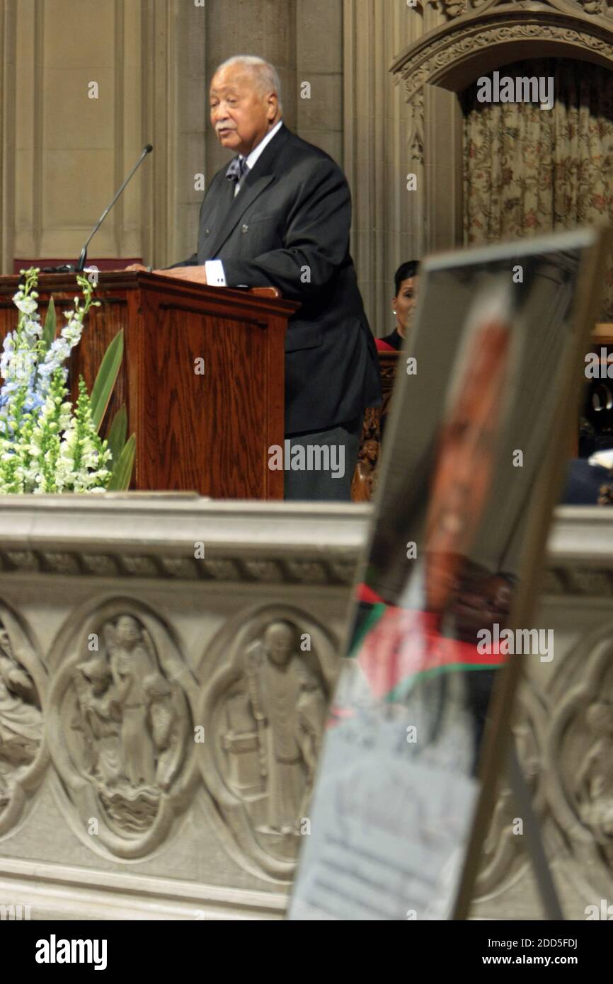 **FILE PHOTO** NY'S First Black Mayor, David N. Dinkins, Has Passed ...