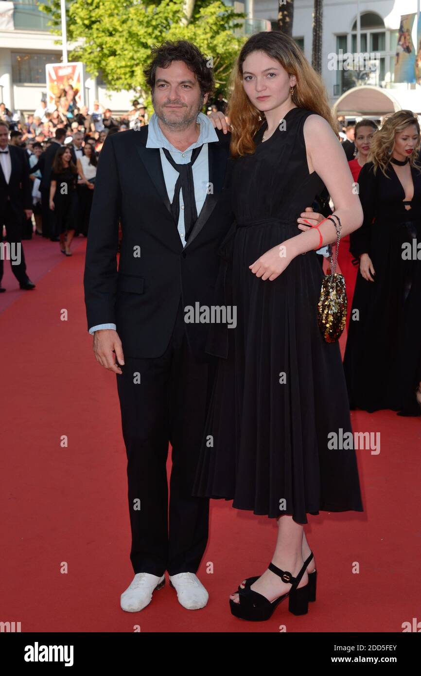 Matthieu Chedid and his daughter Billie Chedid attending the Les Filles ...