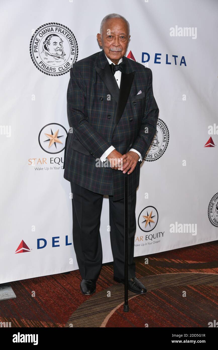 David Dinkins attends as the Friars Club honors Tony Bennett with ...