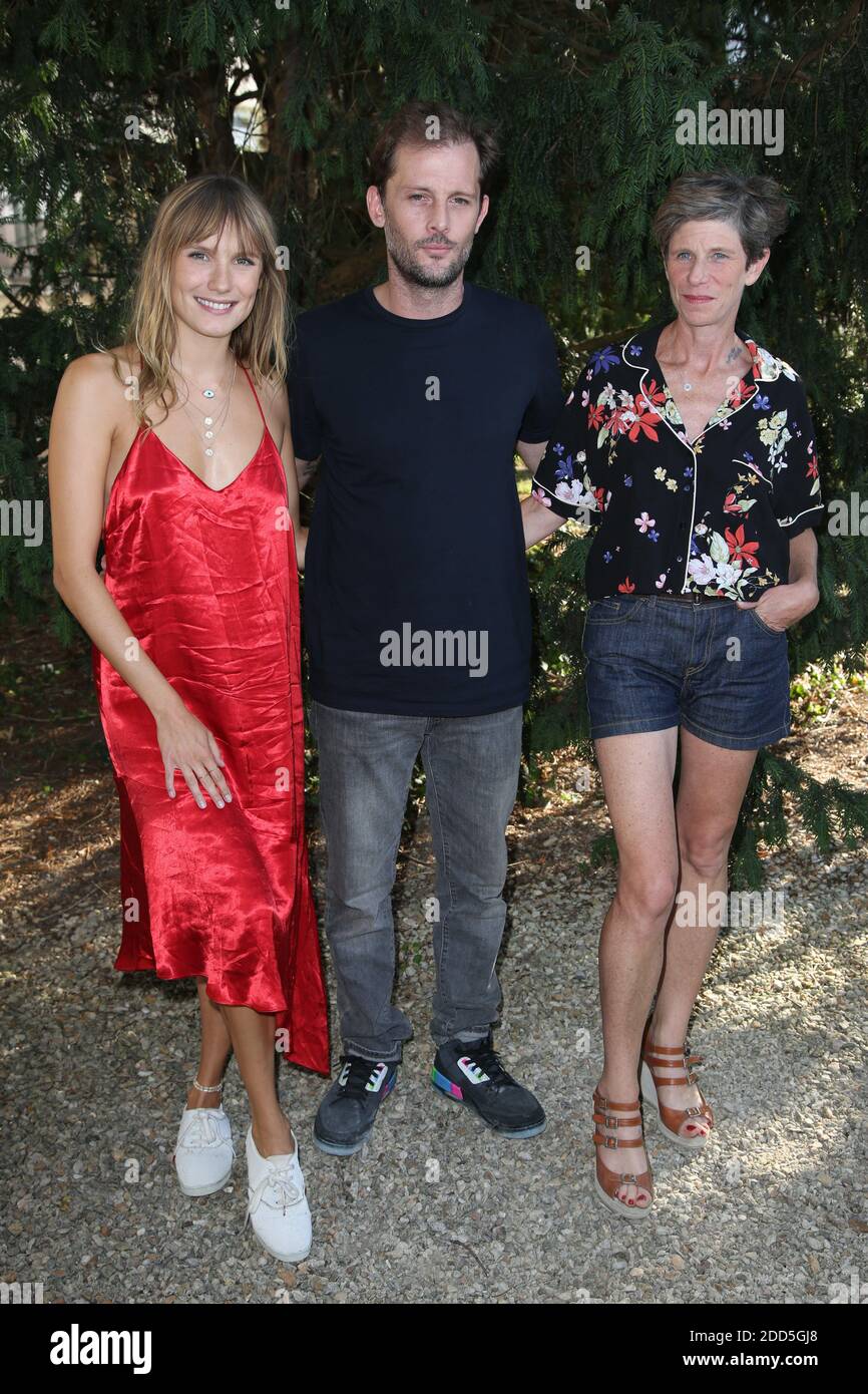 Ana Girardot, Nicolas Duvauchelle and Marion Vernoux seen at the ...