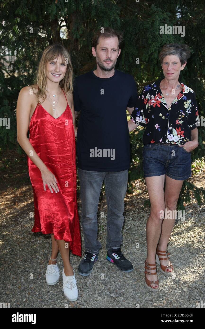 Ana Girardot, Nicolas Duvauchelle and Marion Vernoux seen at the ...