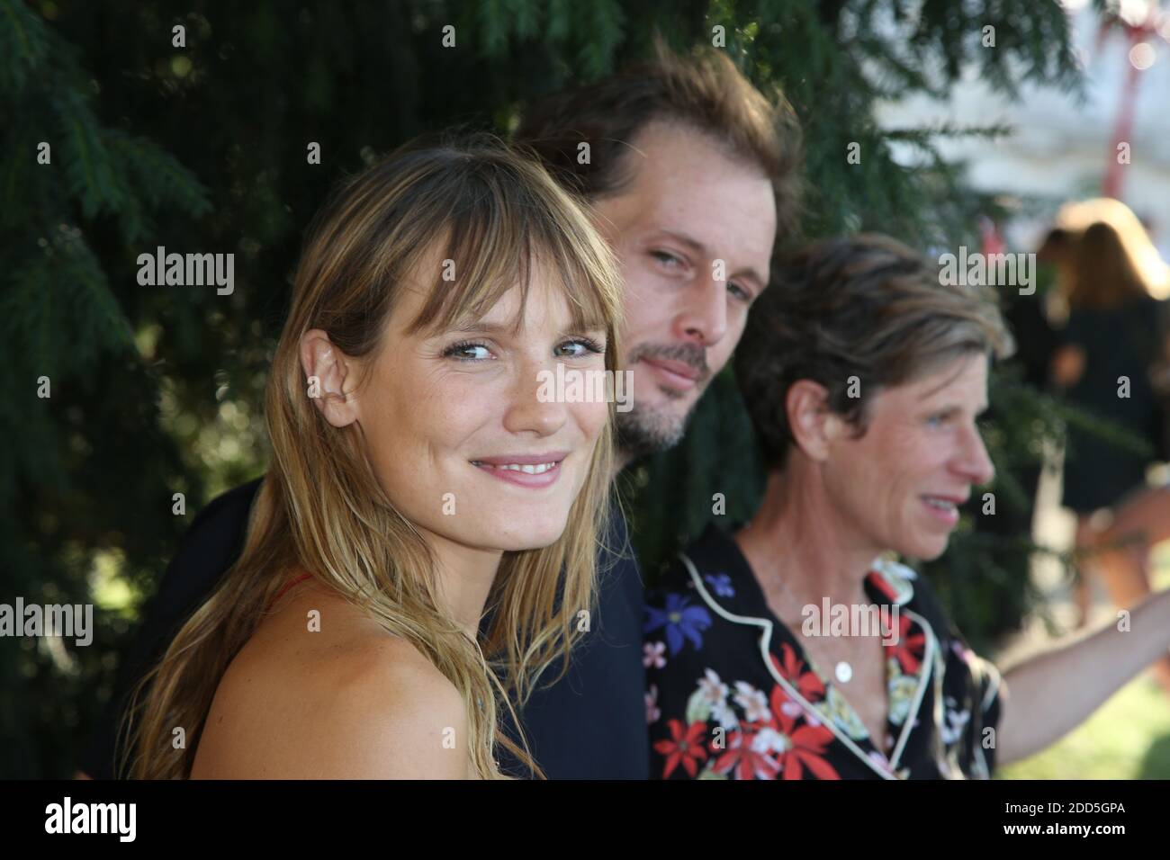 Ana Girardot, Nicolas Duvauchelle and Marion Vernoux seen at the ...