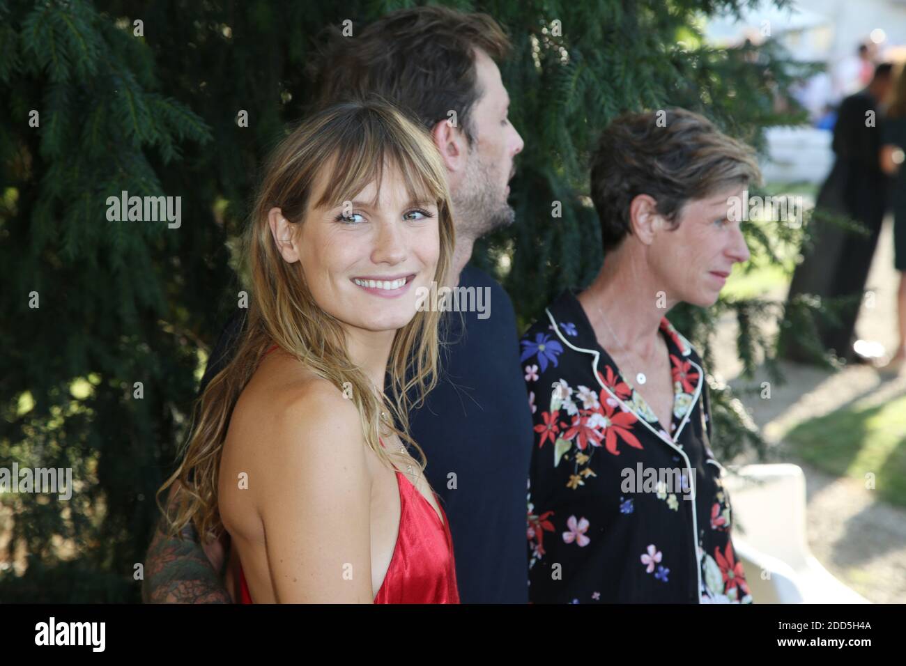 Ana Girardot, Nicolas Duvauchelle and Marion Vernoux seen at the ...