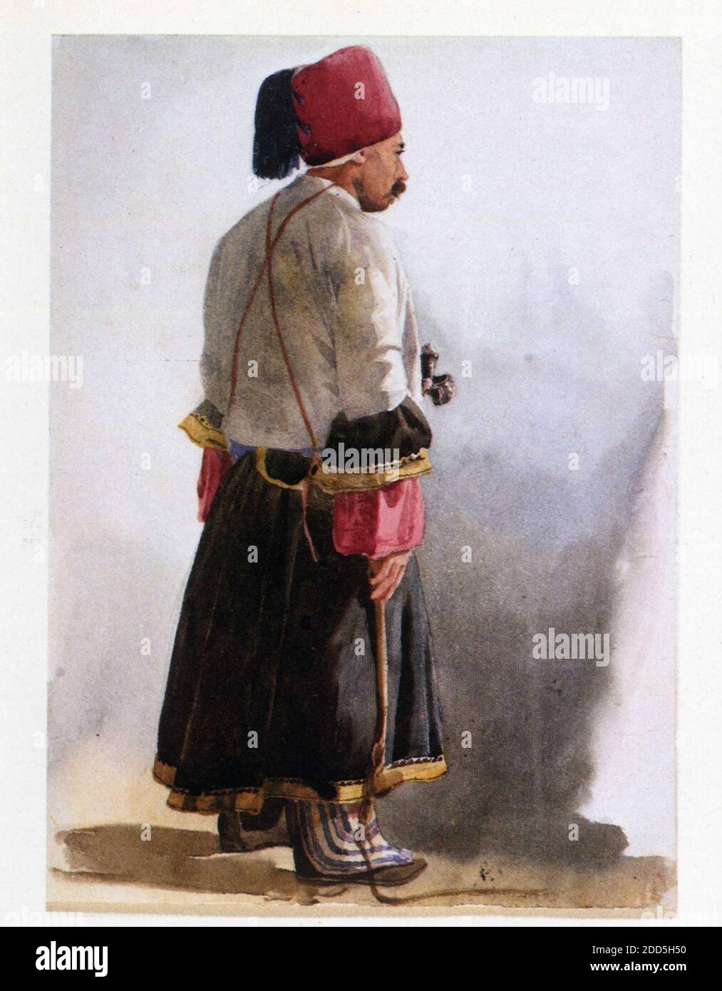 Charles Gleyre. 1808-1874. Tatar or Turkish Courier, Constantinople ...