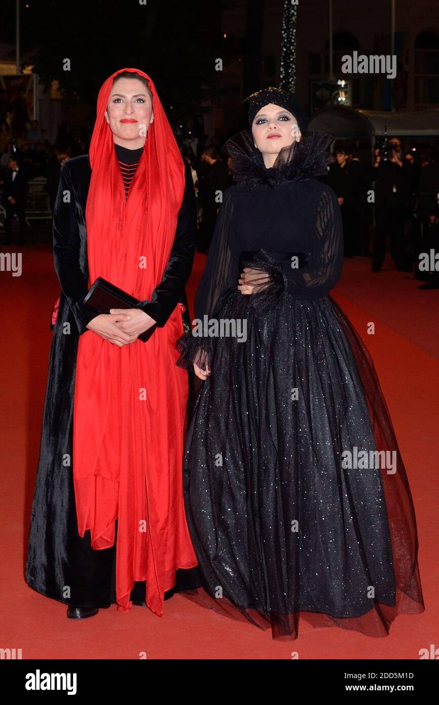 Behnaz Jafari and Marziyeh Rezaei attending the 3 Faces (Se Rokh ...