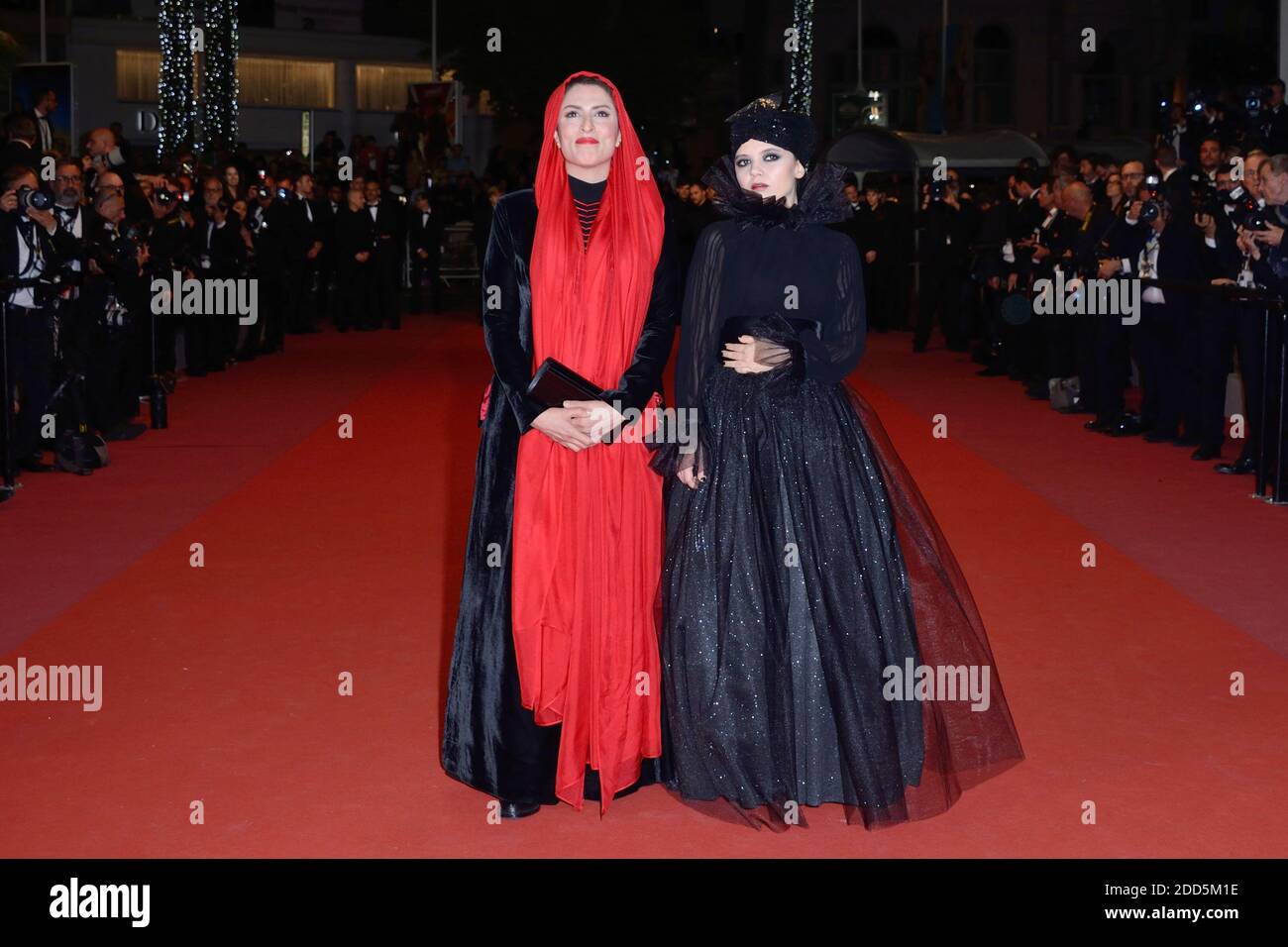 Behnaz Jafari and Marziyeh Rezaei attending the 3 Faces (Se Rokh ...