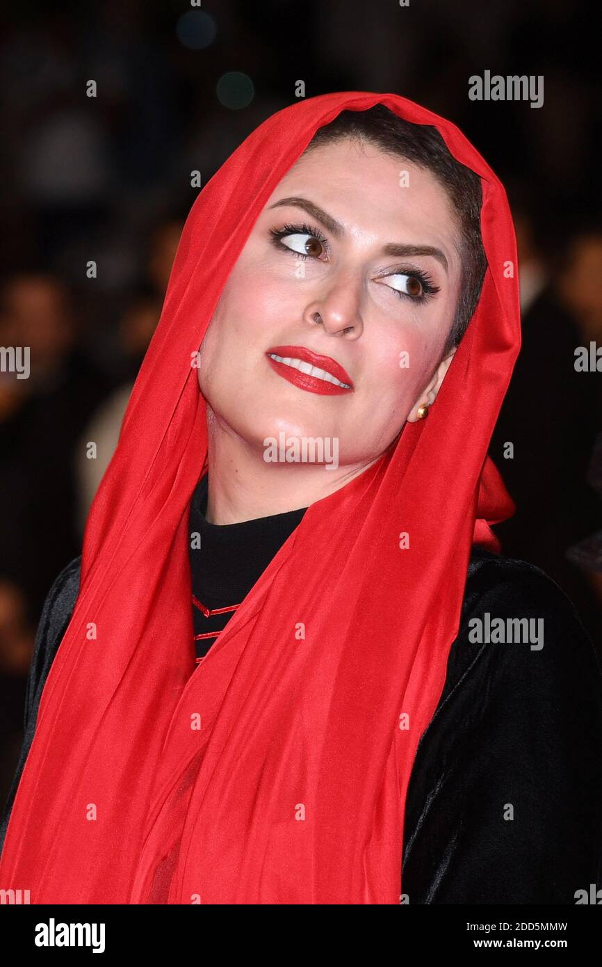 Behnaz Jafari attending the 3 Faces (Se Rokh) Premiere held at the Palais des Festivals as part ...