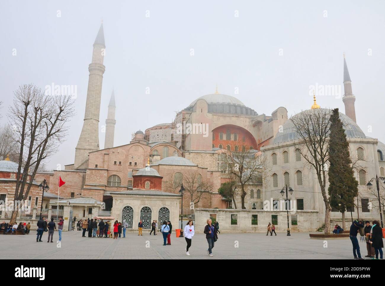 Cathedral of St. Sophia (Hagia Sophia). Istanbul, Turkey Stock Photo ...