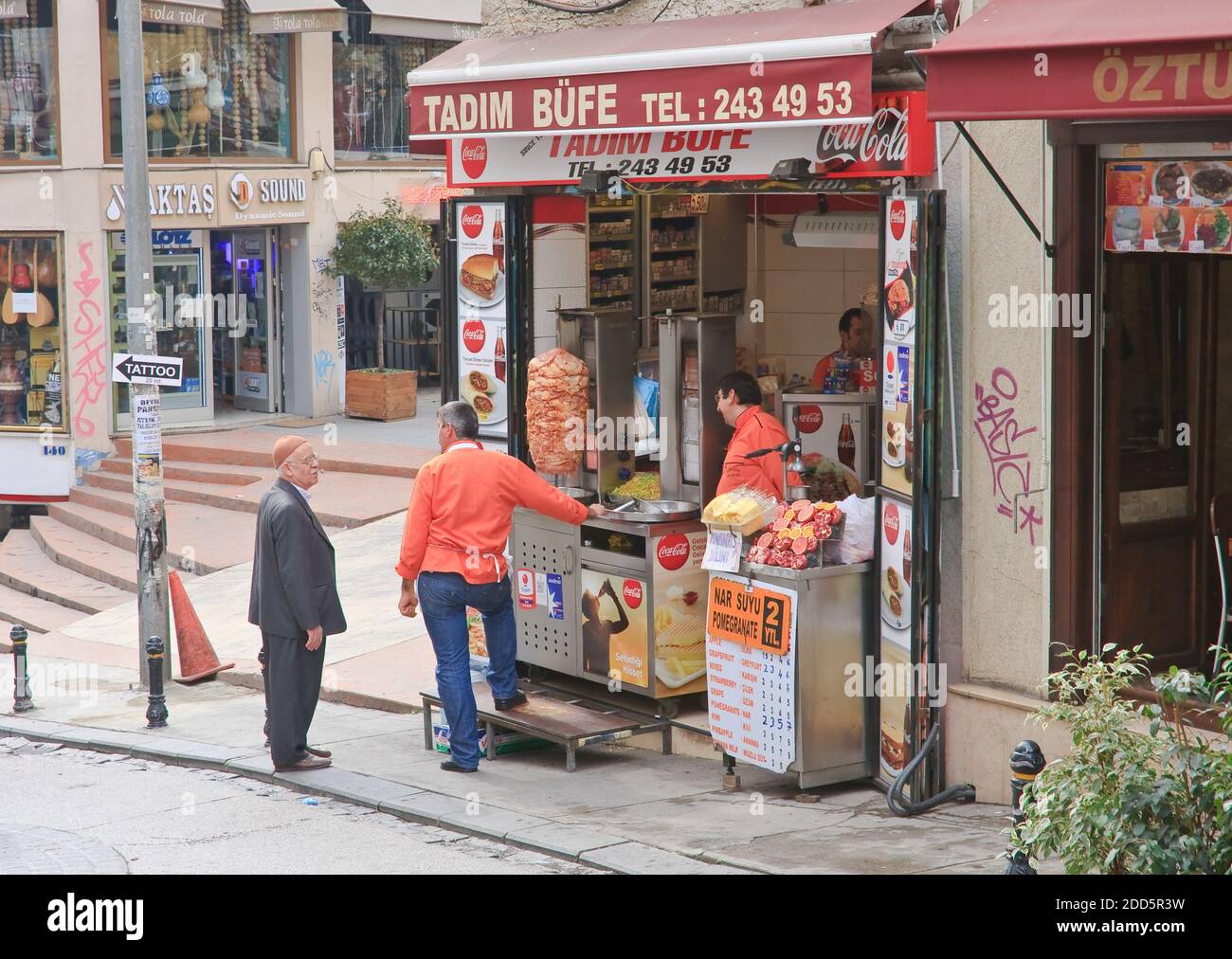 Street in Istanbul. Turkey Stock Photo - Alamy