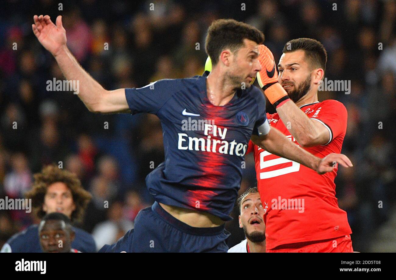French L1 football match Paris Saint-Germain (PSG) vs Rennes on May 12 ...